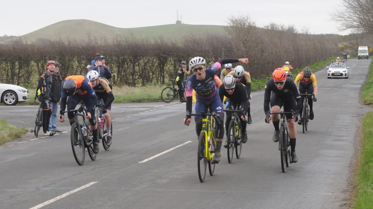 Cycling: Tyler Hannay wins first road race of the season at Bride ...