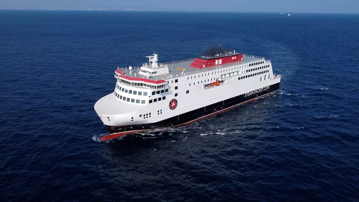 New Steam Packet vessel Manxman back at sea | iomtoday.co.im