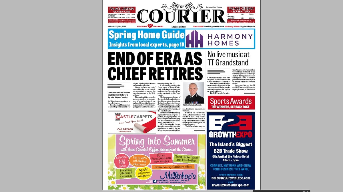 Read your Isle of Man Courier online right now | iomtoday.co.im