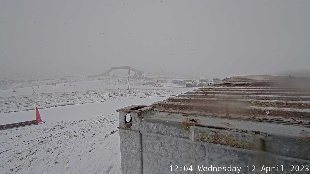 Snow on the mountain and Sloc | iomtoday.co.im