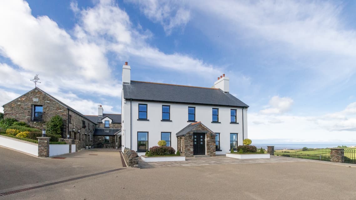 Maughold farmhouse for sale comes with 22 acres and its own bar - plus ...