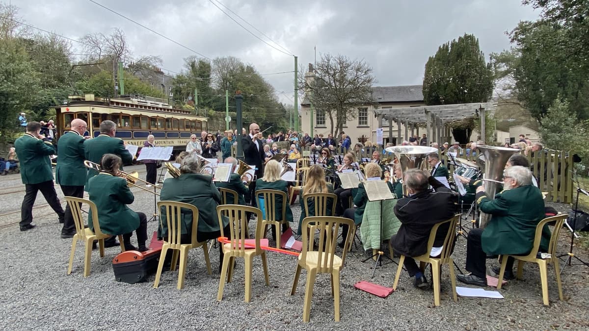 Pictures: Village is filled with sound of brass band music | iomtoday.co.im