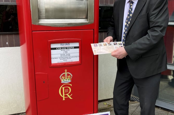 Island’s first post box with the King’s cypher | iomtoday.co.im