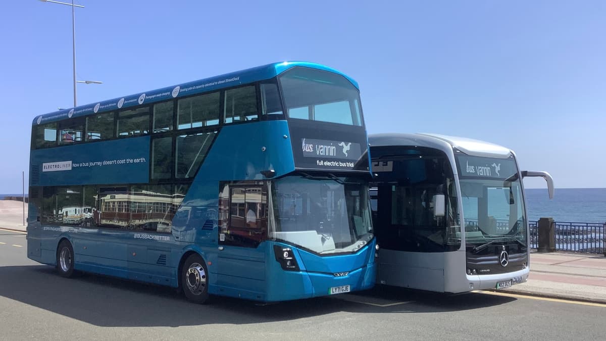 How viable are the electric buses currently being trialed in the Isle ...