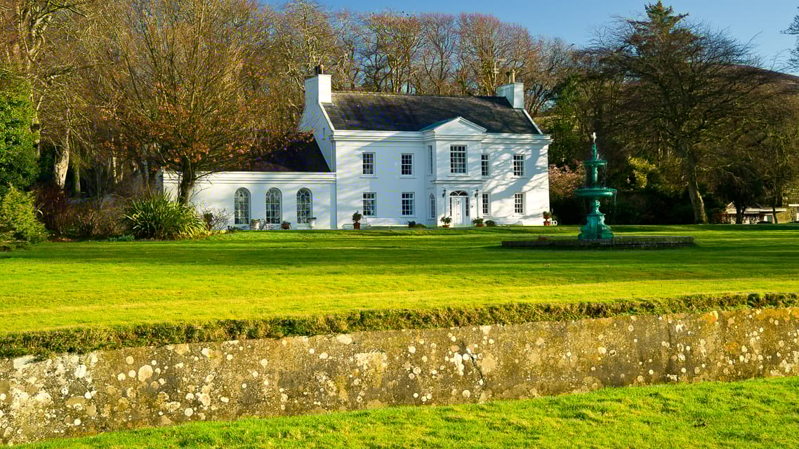 Kirk Michael country estate comes with swimming pool, library and 250 ...