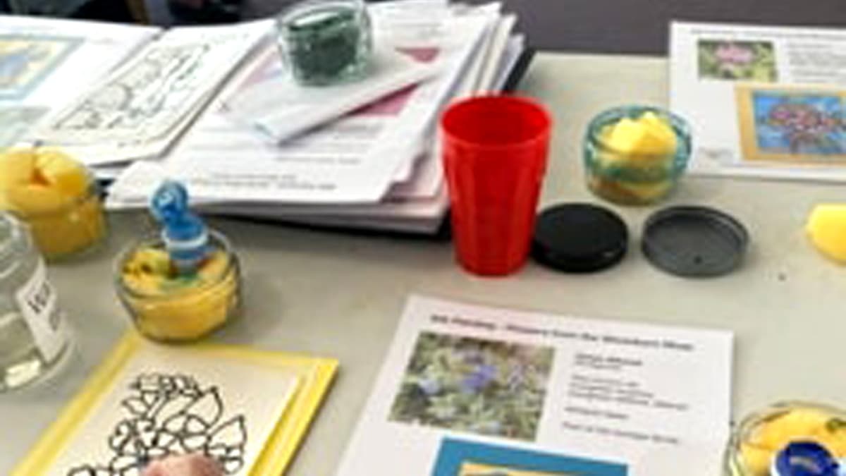 Memory and art workshop for care home residents | iomtoday.co.im