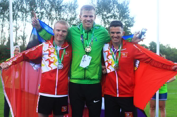 Island Games: Silver and bronze for athletes Leeming and Corlett in men ...