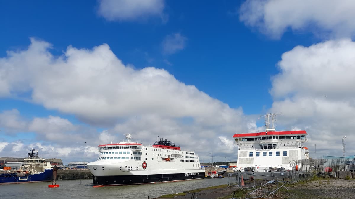 Manxman and Ben in Heysham together | iomtoday.co.im