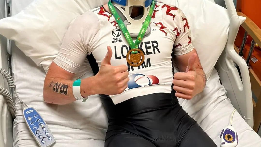 Video: Triathlete Matt Looker out of hospital after Island Games crash ...