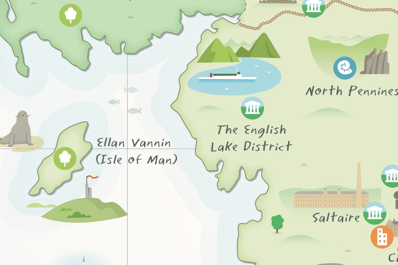 Island features in new UNESCO map | iomtoday.co.im