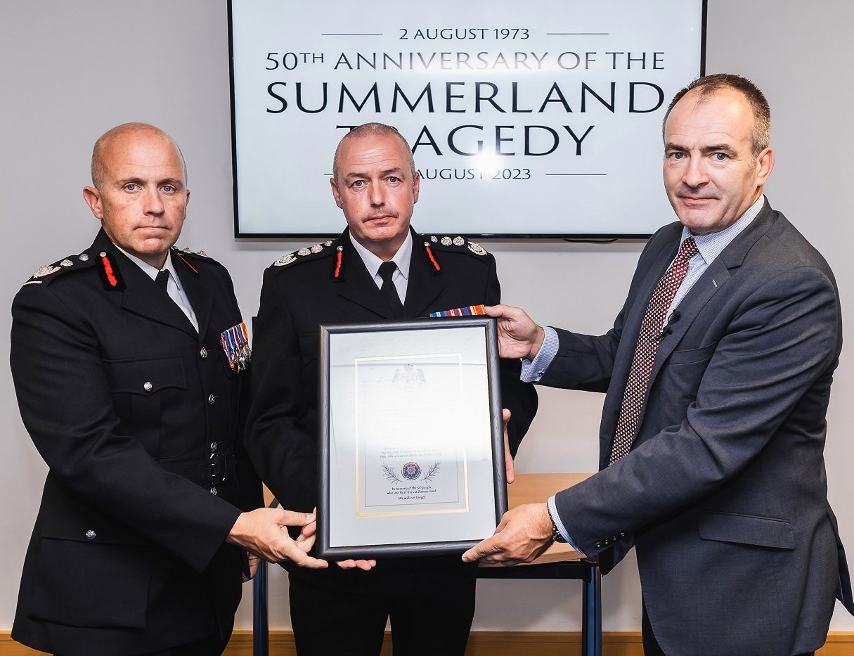 Firefighters who dealt with Summerland tragedy are recognised ...