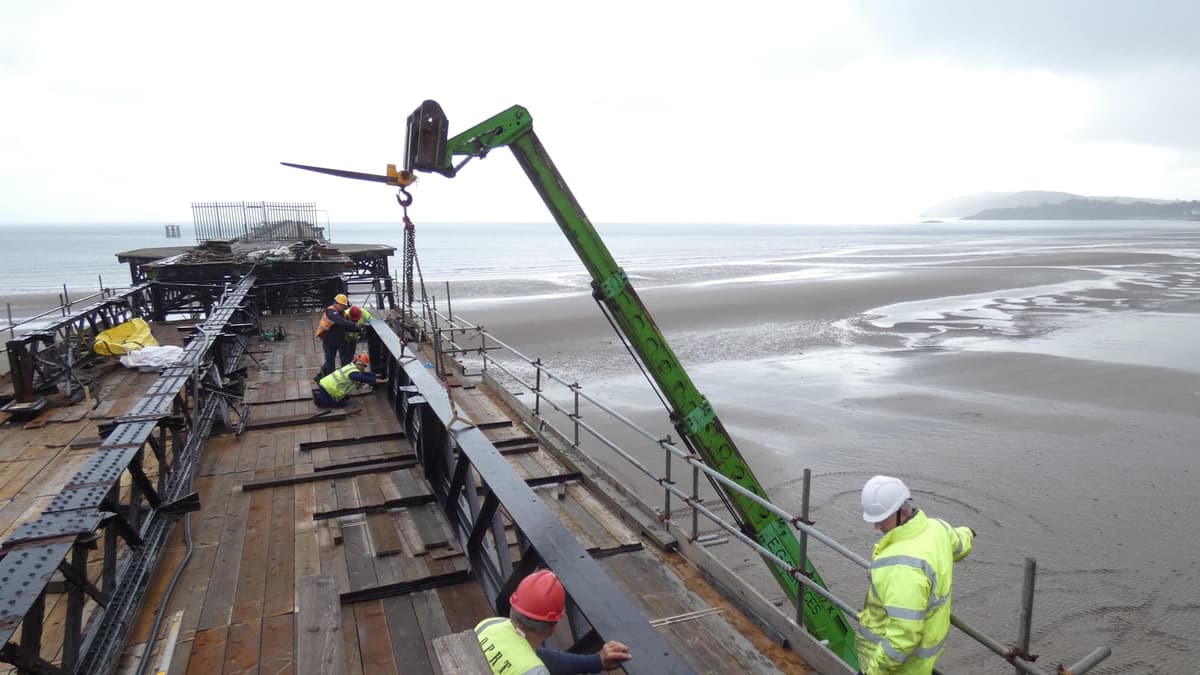 Pier restoration moves forward | iomtoday.co.im