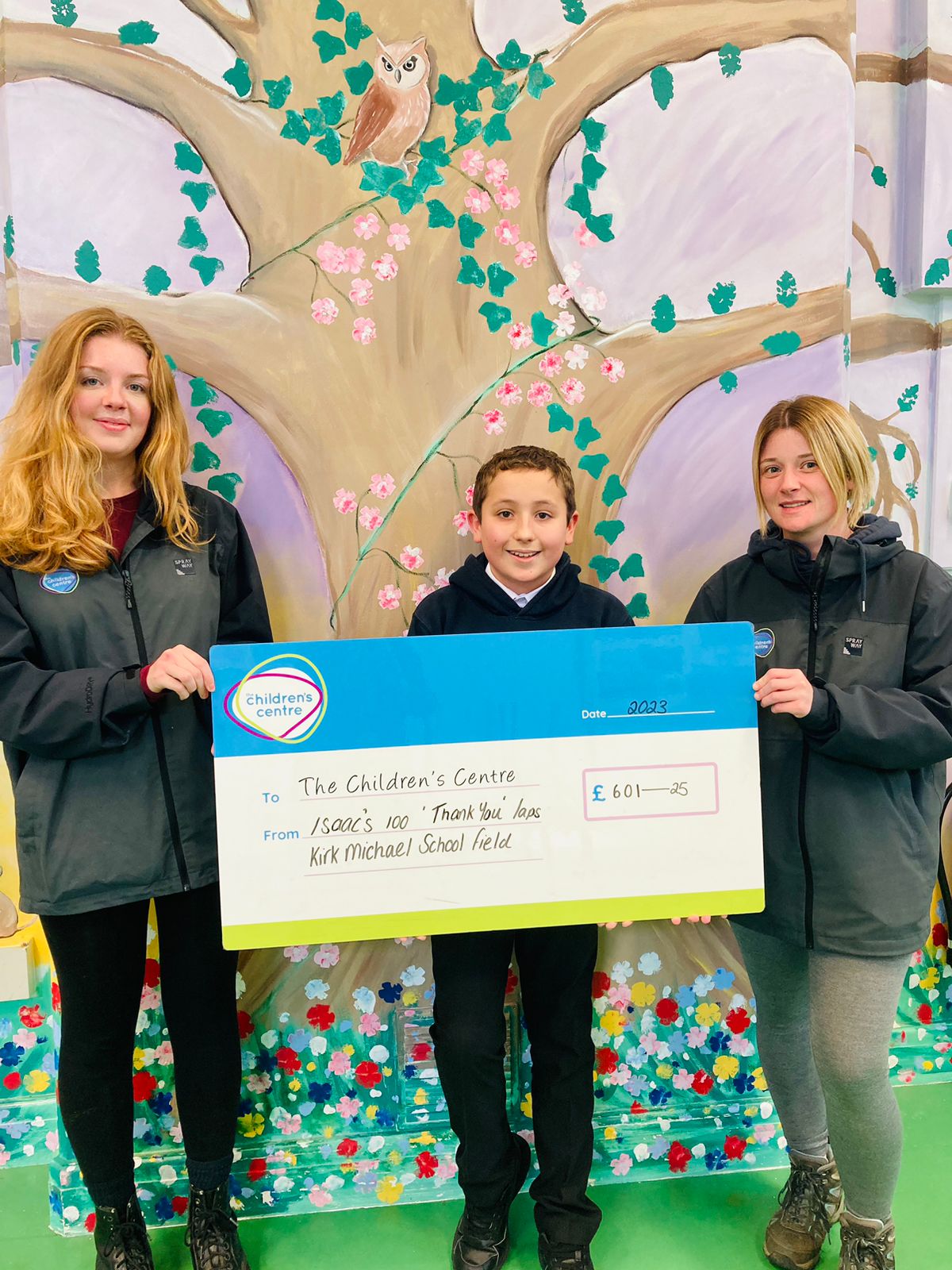 12-year-old Isaac Perry raises money for the Children's Centre after ...