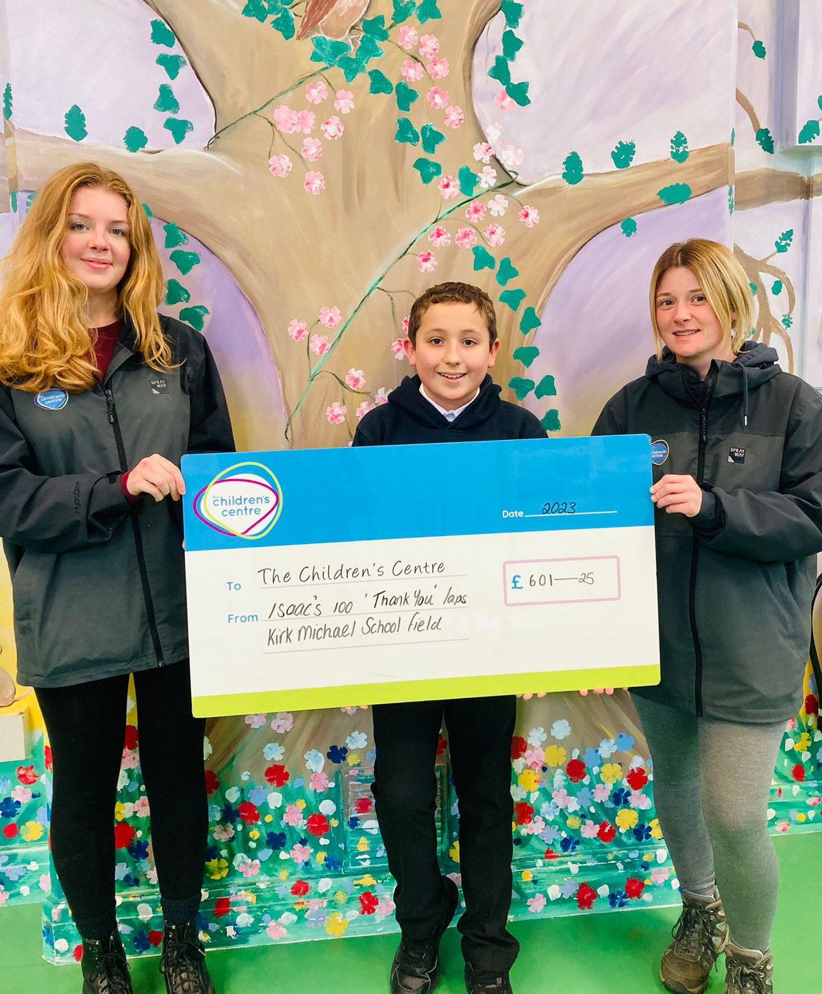 12-year-old Isaac Perry raises money for the Children's Centre after ...