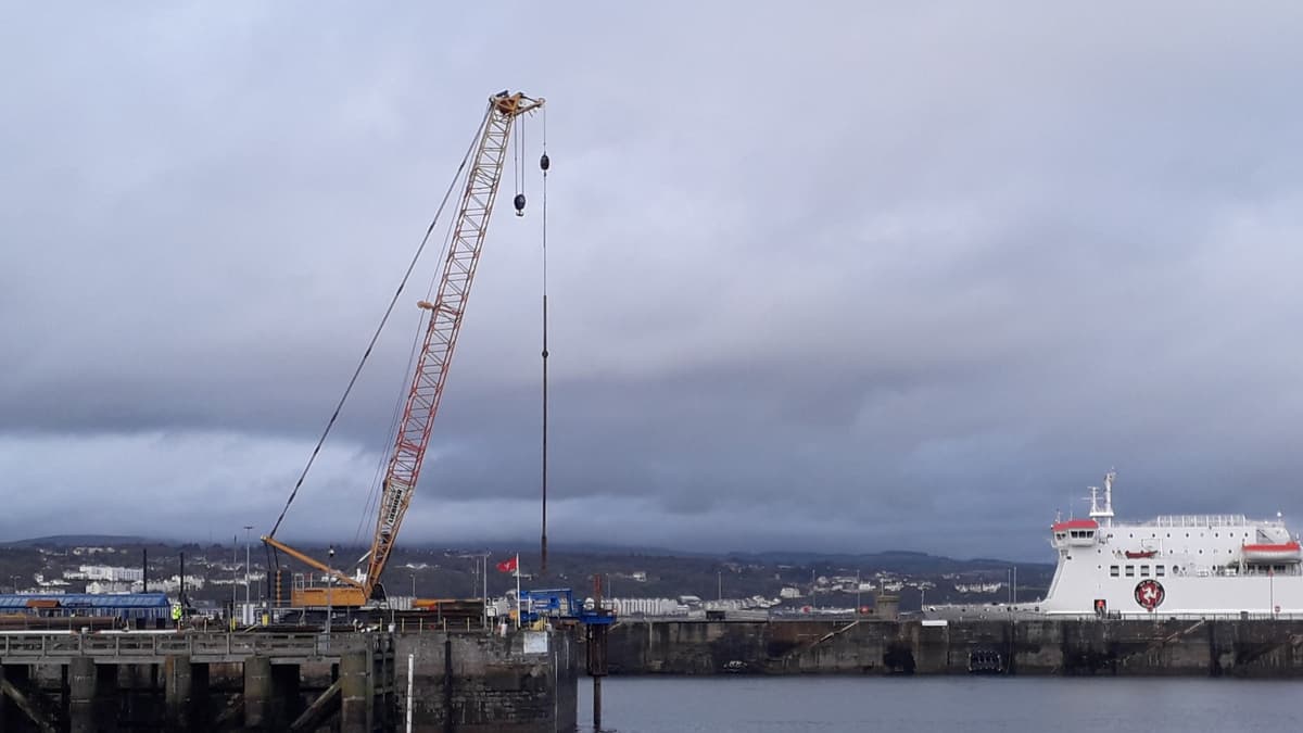 Update on King Edward VIII Pier work given | iomtoday.co.im