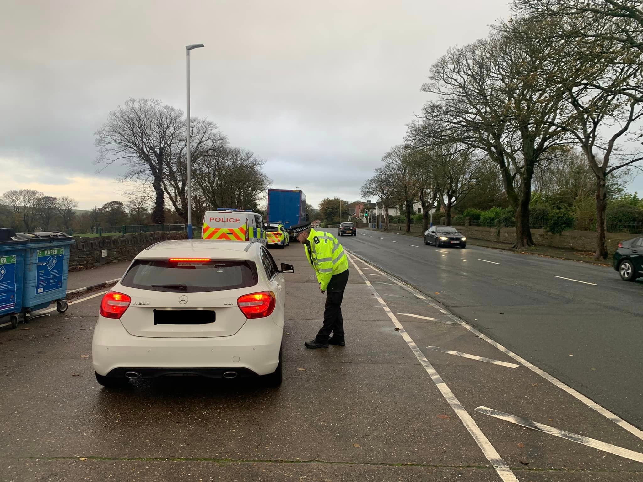 Isle of Man police stop more than 20 vehicles in a matter of hours ...
