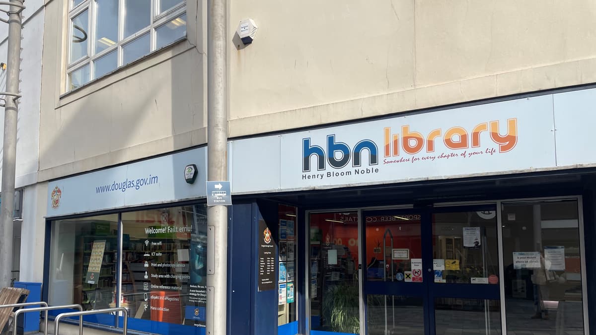Douglas Council going ahead with Henry Bloom Noble Library rebrand ...