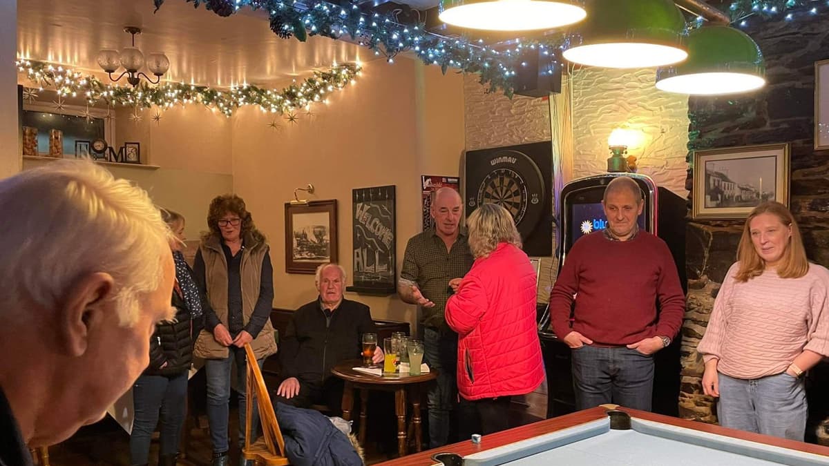 Foxdale pub the Baltic Inn pays tribute to Roy Gelling | iomtoday.co.im