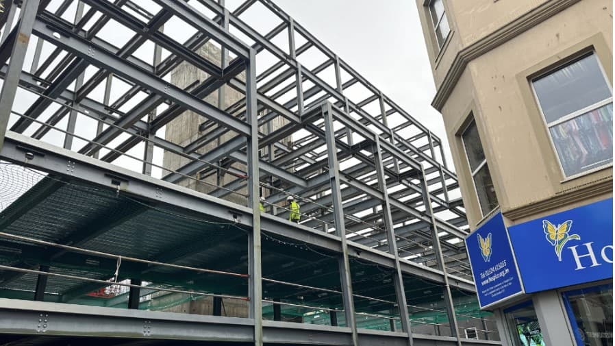 Dormant Isle of Man building site springs to life as workmen spotted at ...