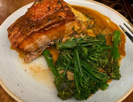 1886 food review: I had dinner at the Isle of Man restaurant with its ...