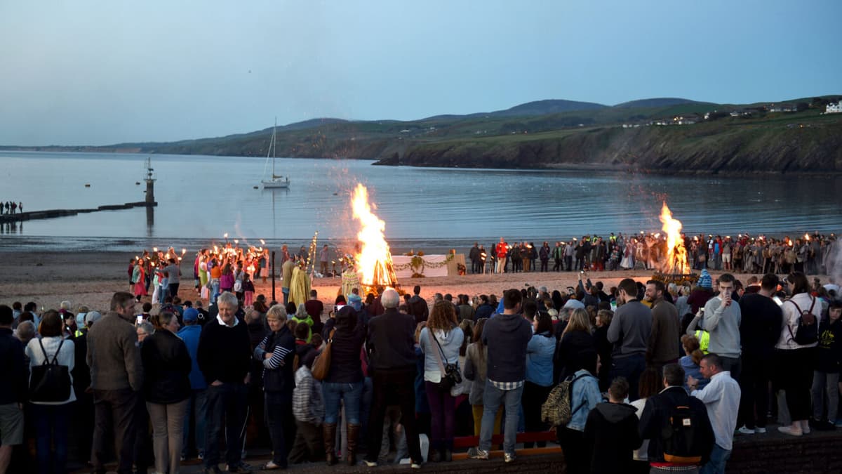 Unique Isle of Man fire festival won't be returning to Peel this year ...