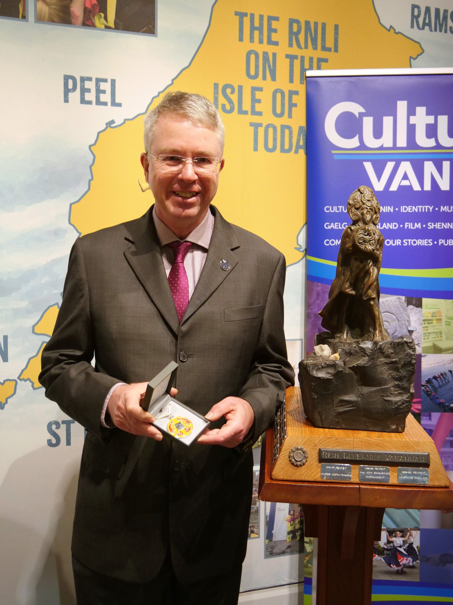 Adrian Corkill awarded top Isle of Man cultural prize | iomtoday.co.im
