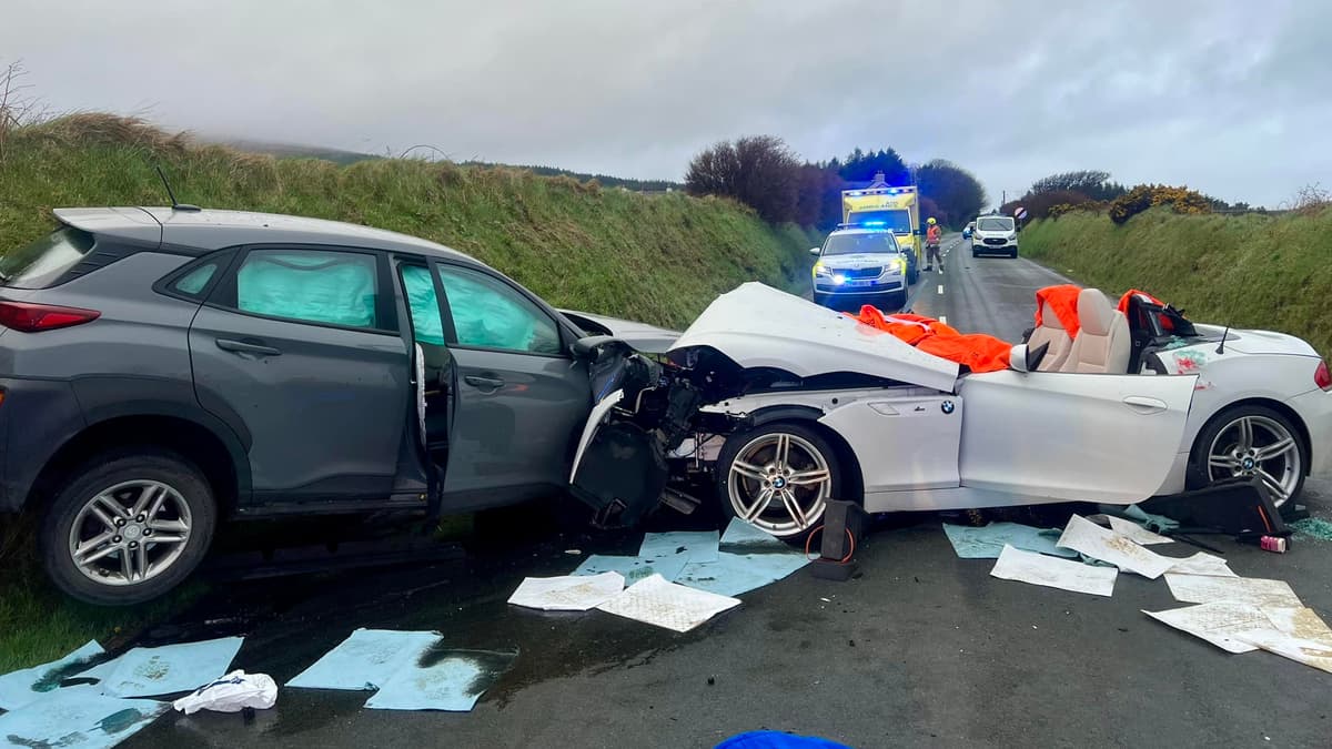 Casualty cut free from car after Isle of Man crash | iomtoday.co.im