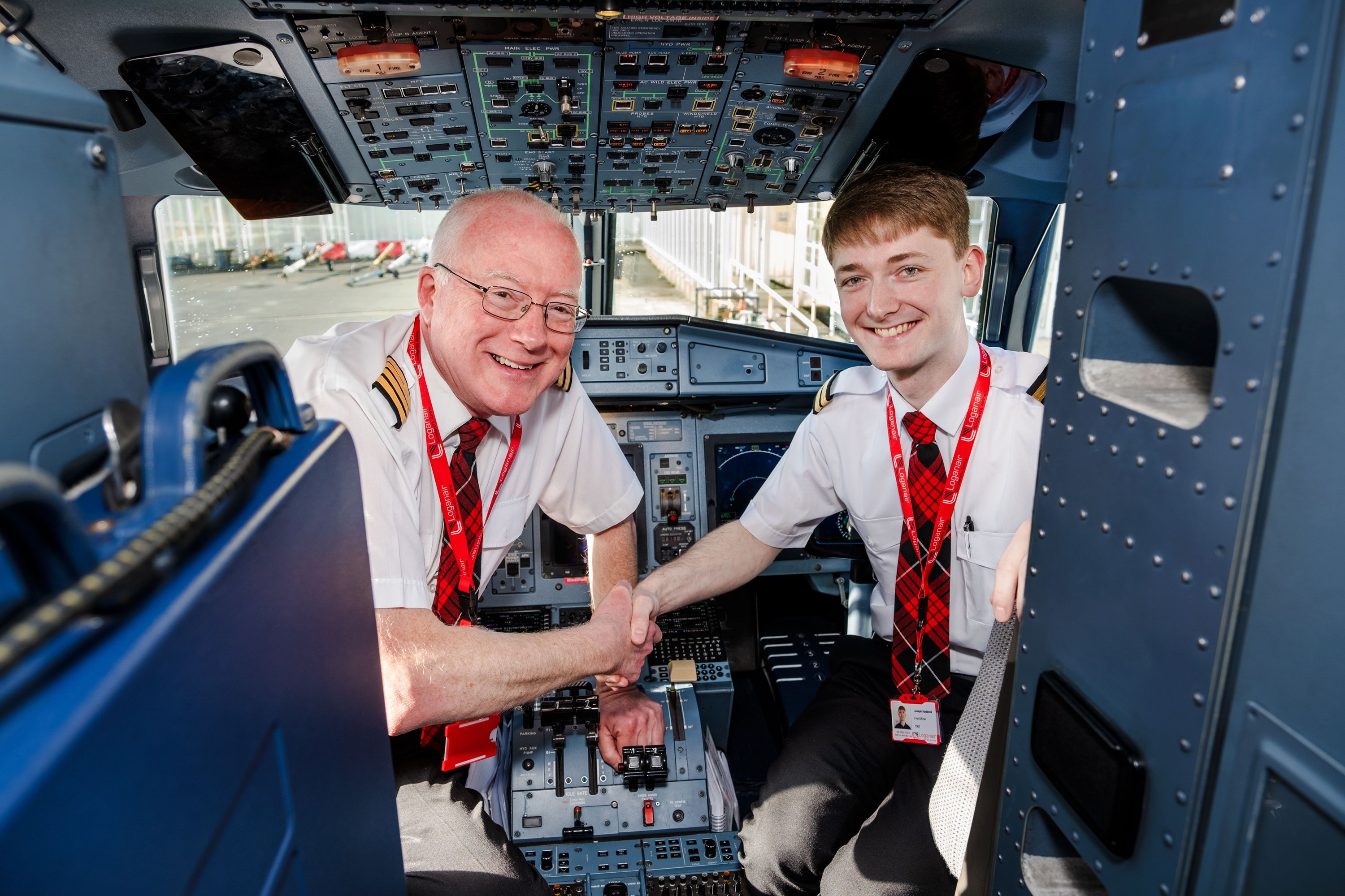 Isle of Man Loganair pilot touches down on final flight after 40 years ...