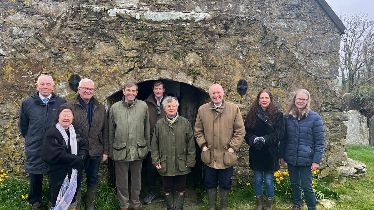 Sir John Lorimer and Lady Lorimer's tour of Marown | iomtoday.co.im