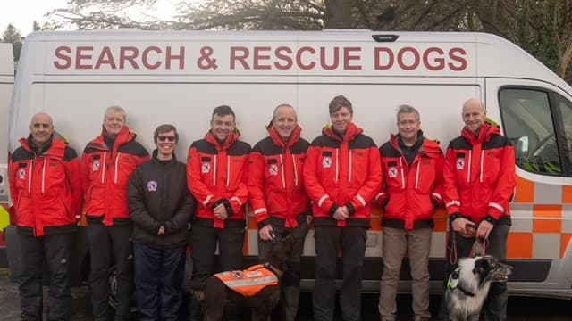 New equipment to boost Isle of Man's search and rescue dog teams ...