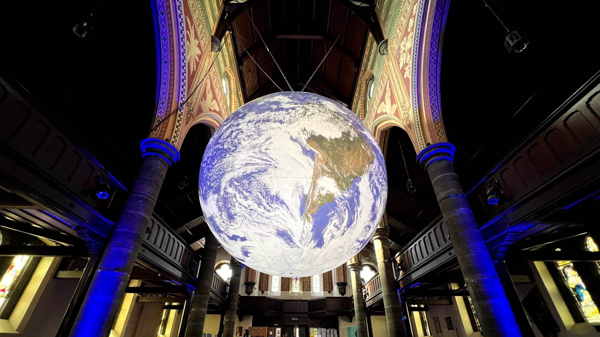 Gaia installation attracted more than 13,000 visitors to Douglas church ...