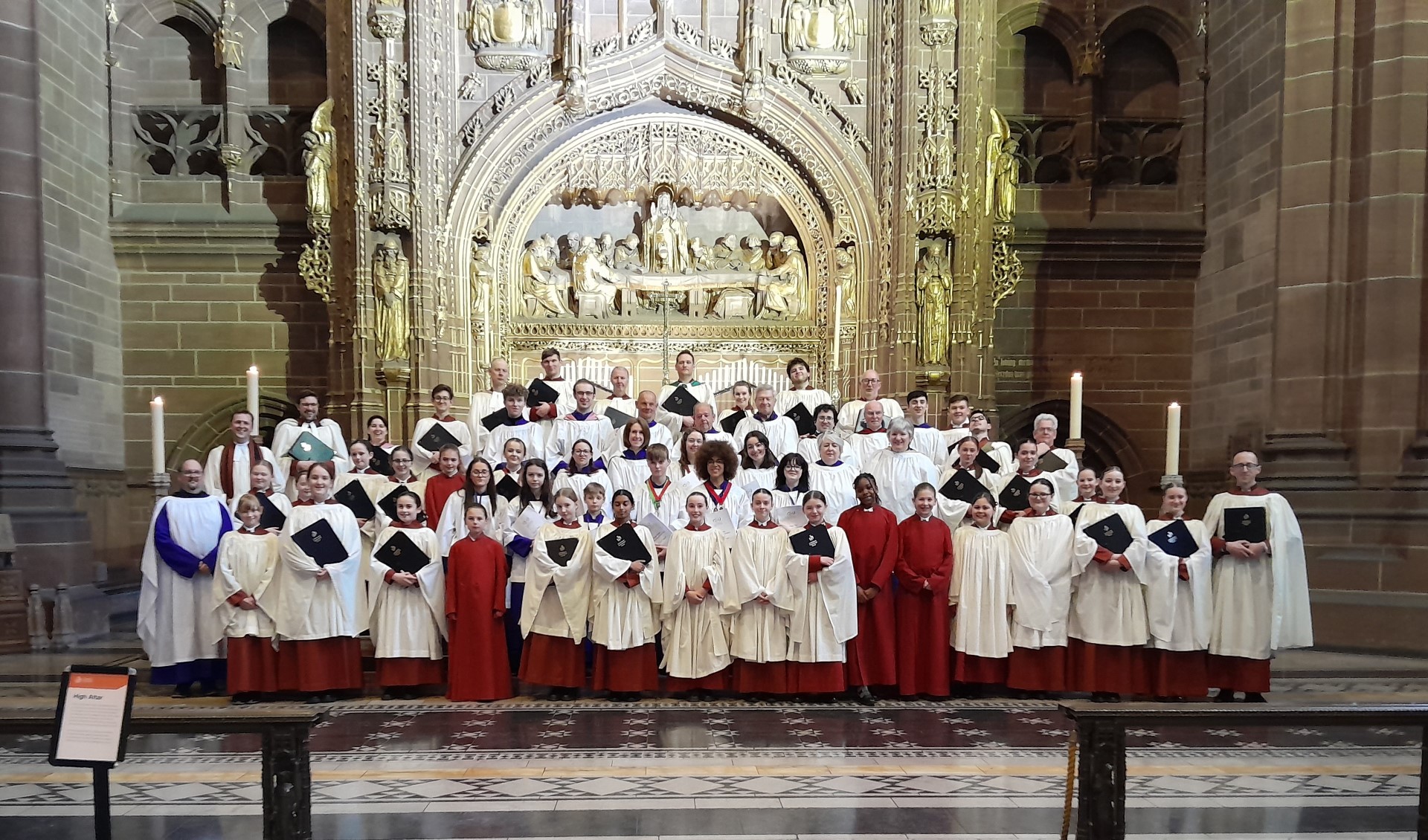 Peel Cathedral choristers make memorable Liverpool visit | iomtoday.co.im