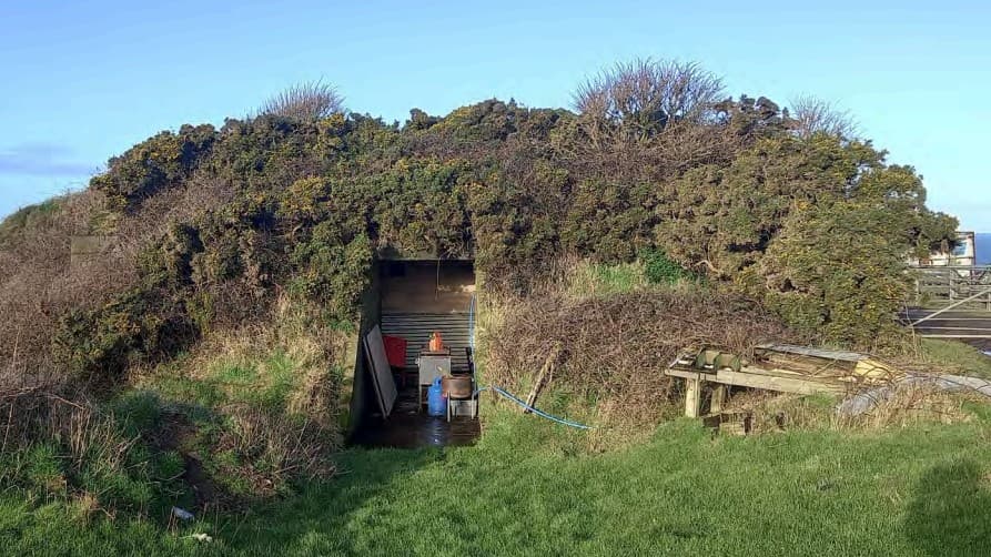 Converting a wartime radar bunker into a three-bedroomed home ...