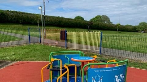 Disability roundabout installed at Noble’s Park in Douglas | iomtoday.co.im