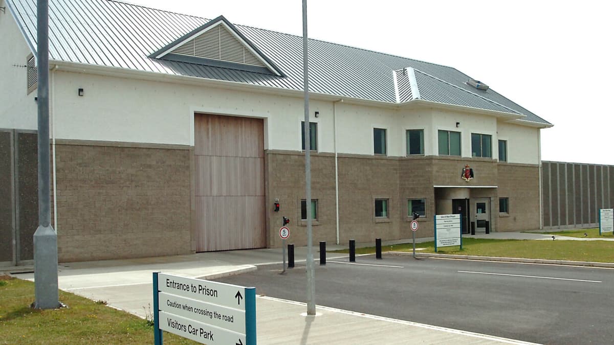 Three prisoners and officer hurt in incident at Isle of Man jail ...