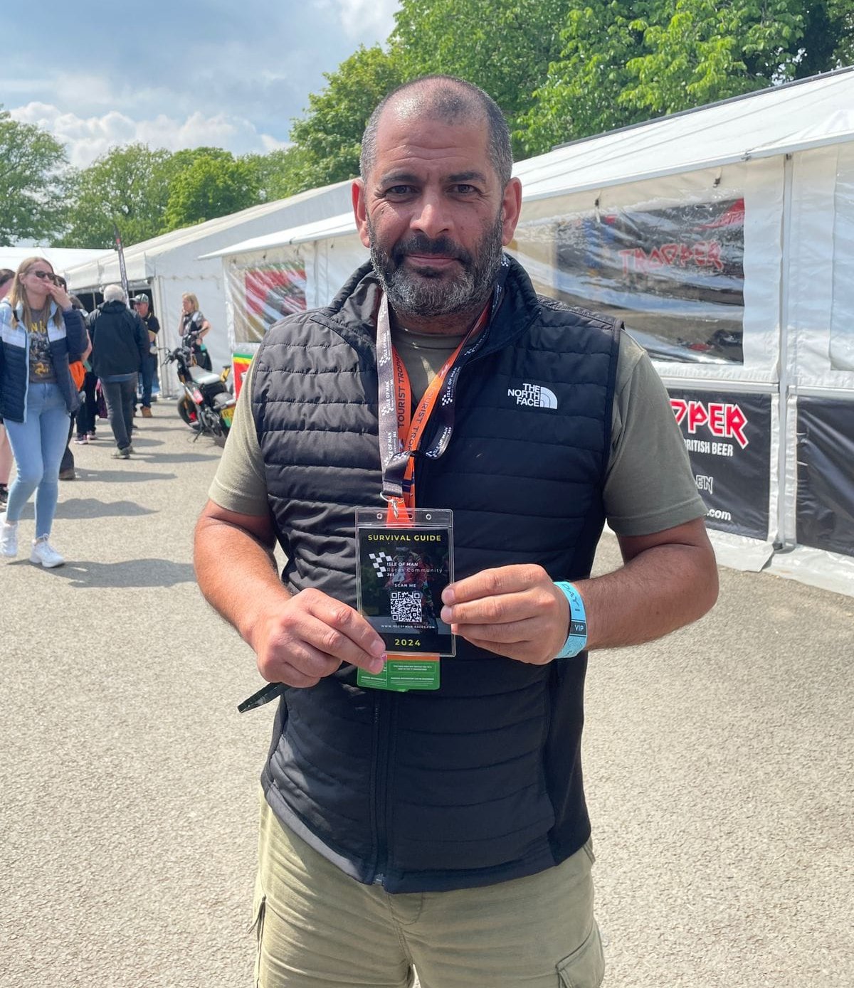 Ex-Top Gear host Chris Harris spotted soaking up the atmosphere at Isle ...