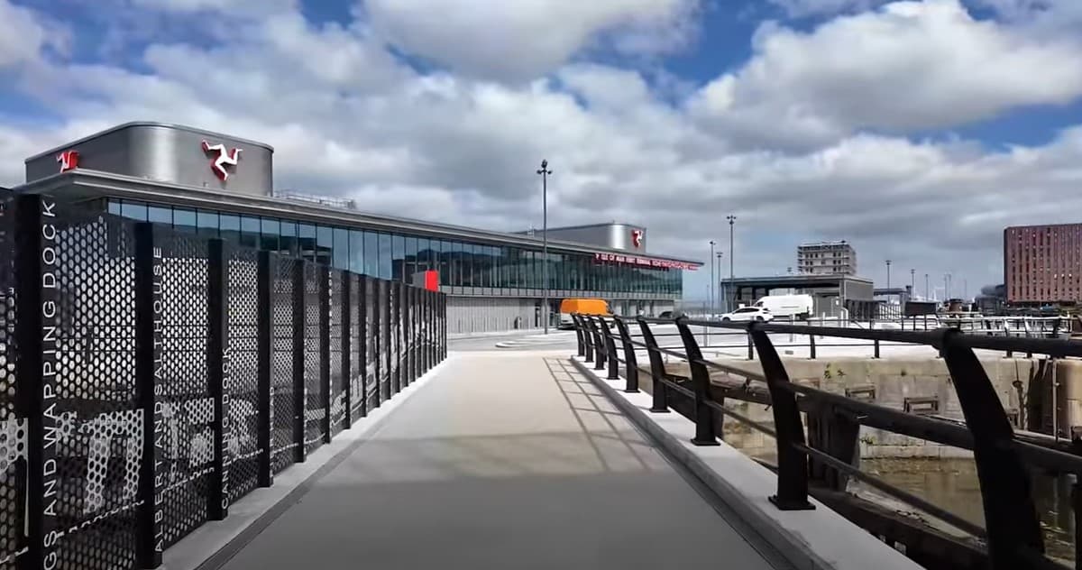 Video shows inside new Isle of Man ferry terminal in Liverpool ...