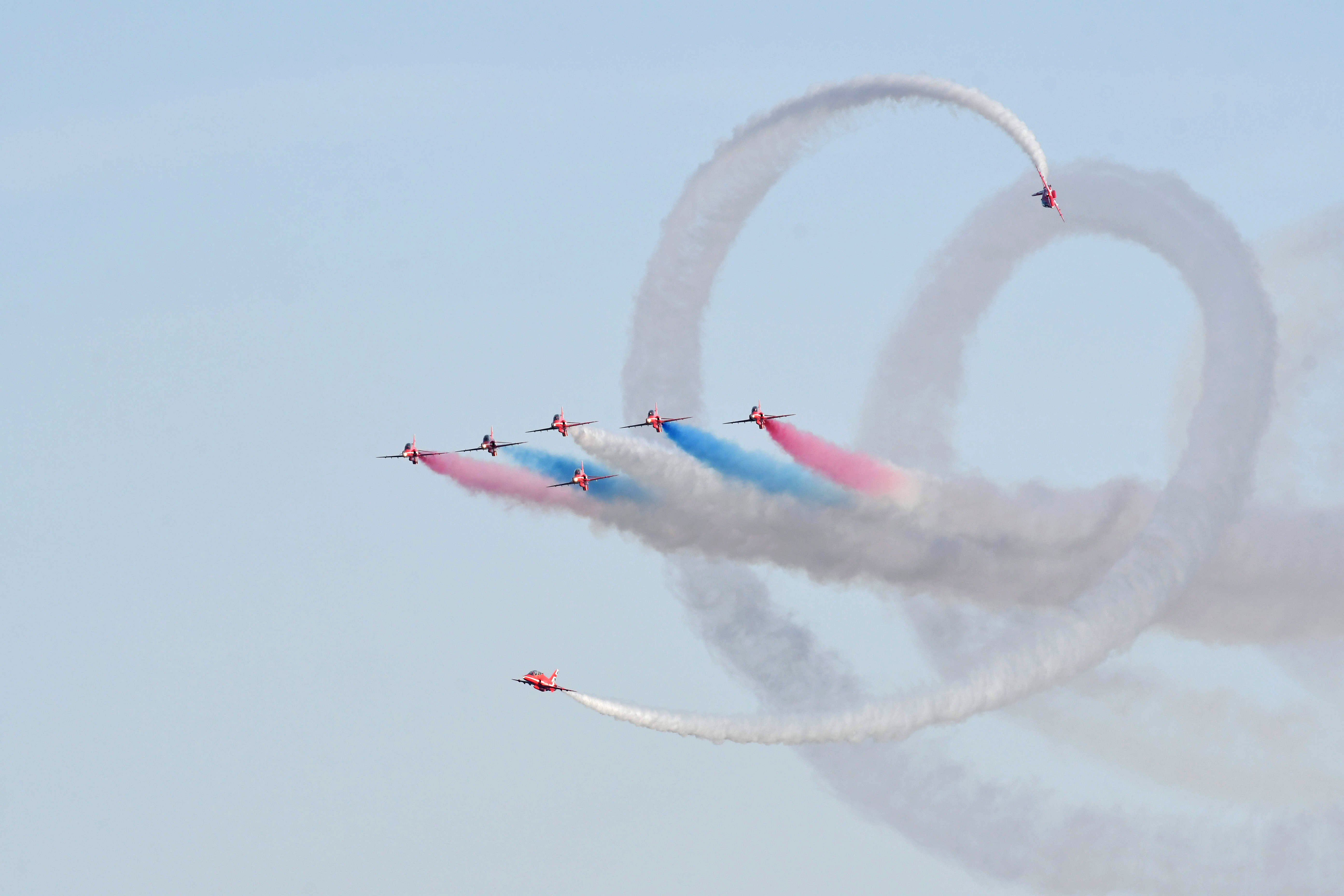 Red Arrows' 20-minute display during Isle of Man TT 2023 cost more than ...