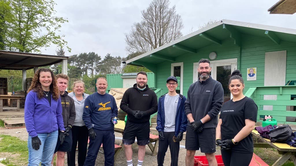 Pension firm volunteers help revamp Isle of Man playground | iomtoday.co.im