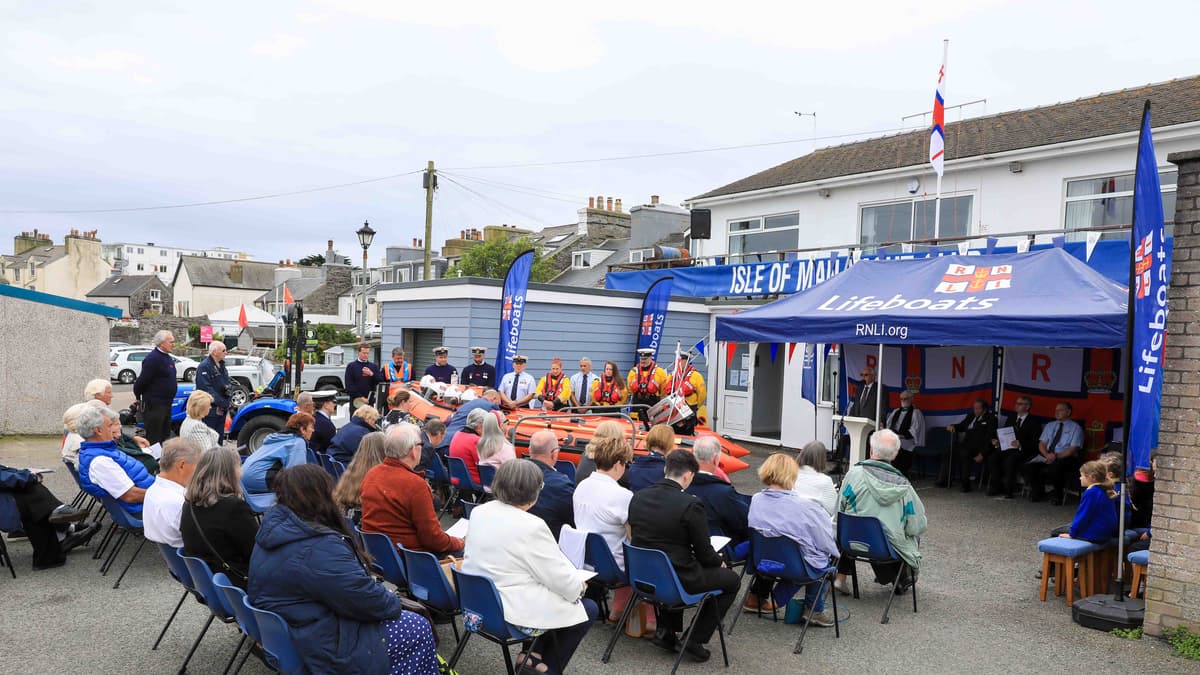 Naming ceremony held for new lifeboat in Port St Mary | iomtoday.co.im