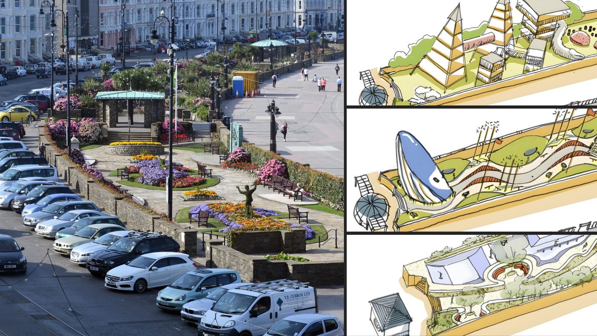 Douglas promenade gardens revamp to move forward after hundreds give ...