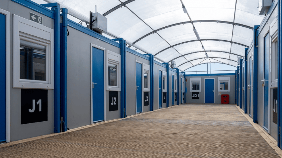 Prison cabins ready to receive first inmates | iomtoday.co.im