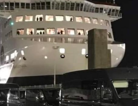 Manx Grand Prix 2024: Pictures show damage to Steam Packet's Manxman in ...