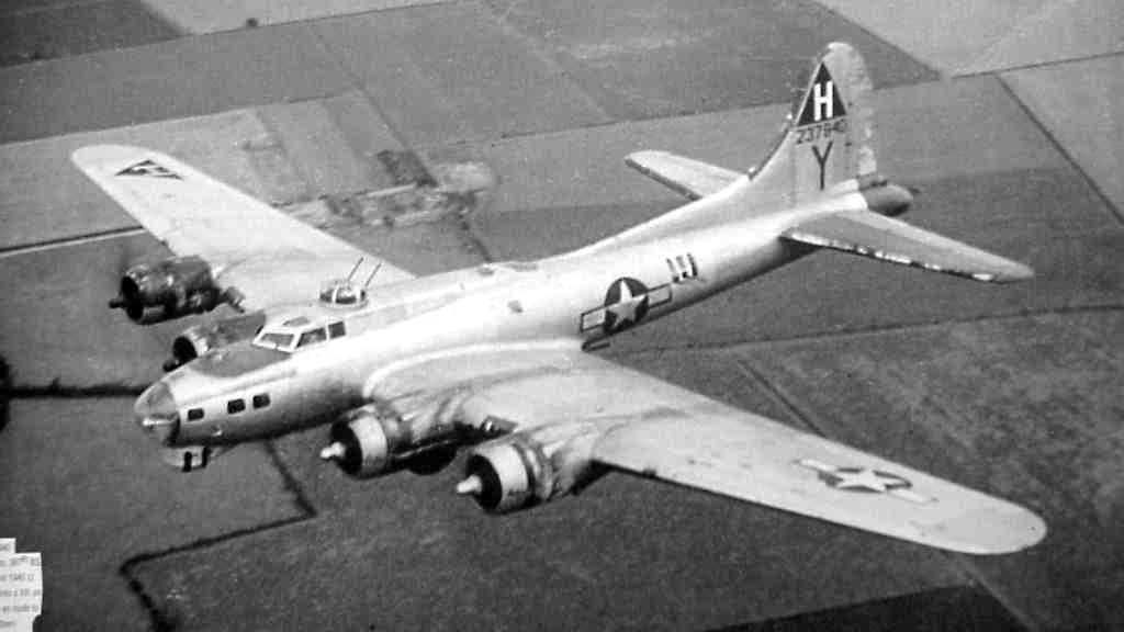 When two 'beautiful Flying Fortresses' carrying Americans came to the ...