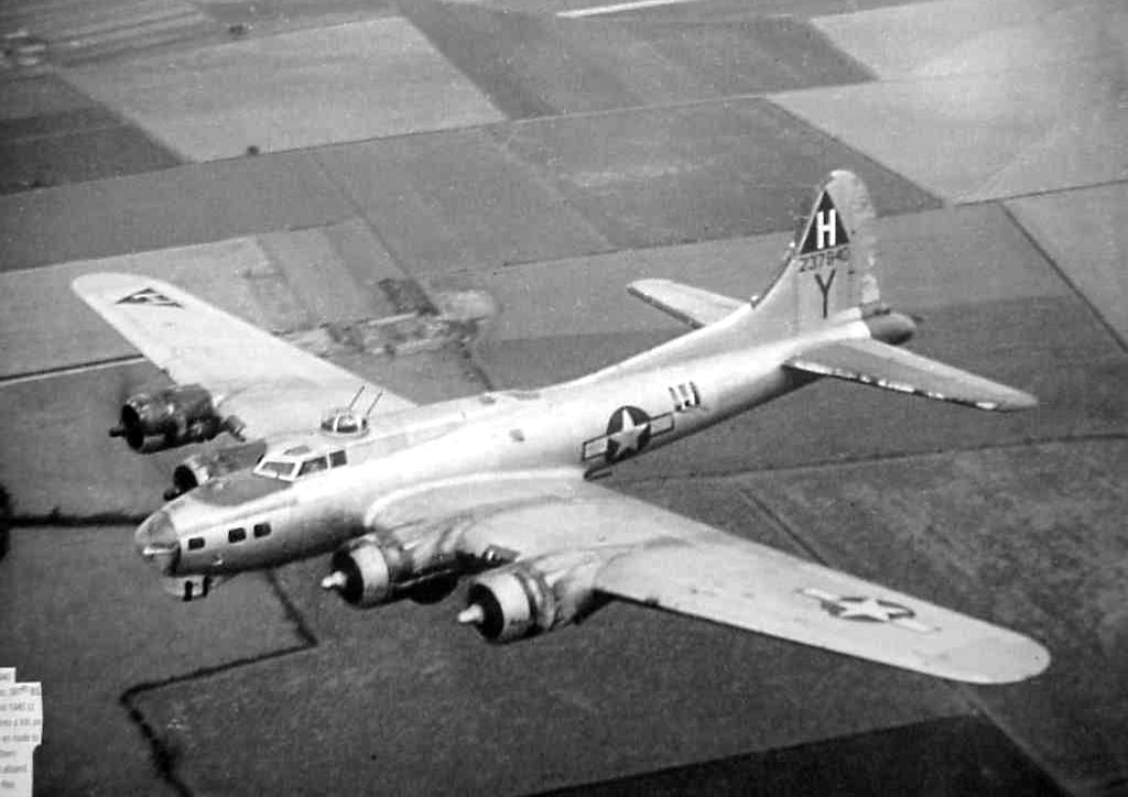 When two 'beautiful Flying Fortresses' carrying Americans came to the ...