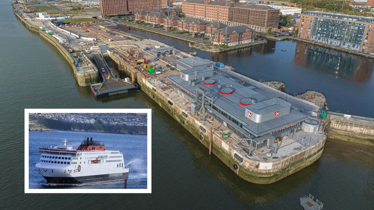 Steam Packet's Manxman to undergo inspection and berthing trials in ...