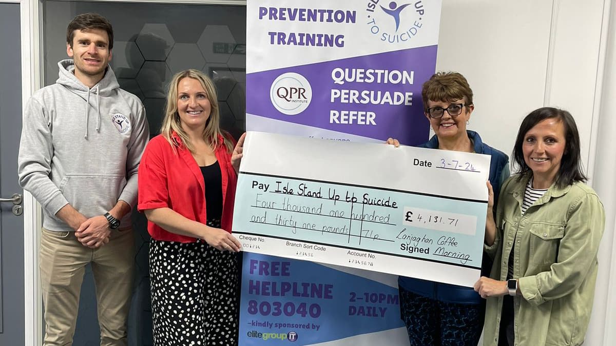 PlayItForward Spotlight: Isle Stand Up To Suicide | iomtoday.co.im