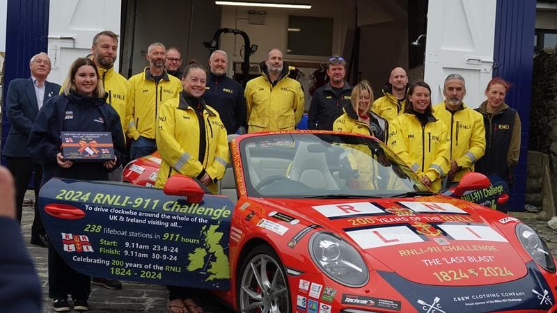 Couple visit all 238 RNLI stations - including those on the Isle of Man ...