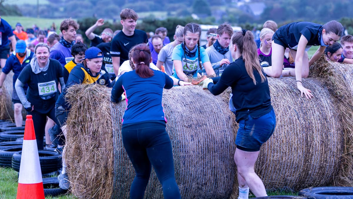 546 people take part in this year's mud-filled Tough Mucka challenge ...