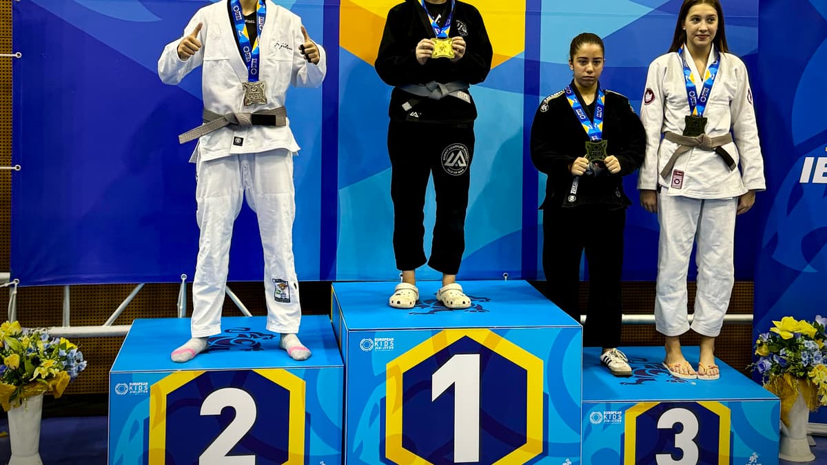 Hanako crowned European Kids IBJJF Jiu-Jitsu champion | iomtoday.co.im